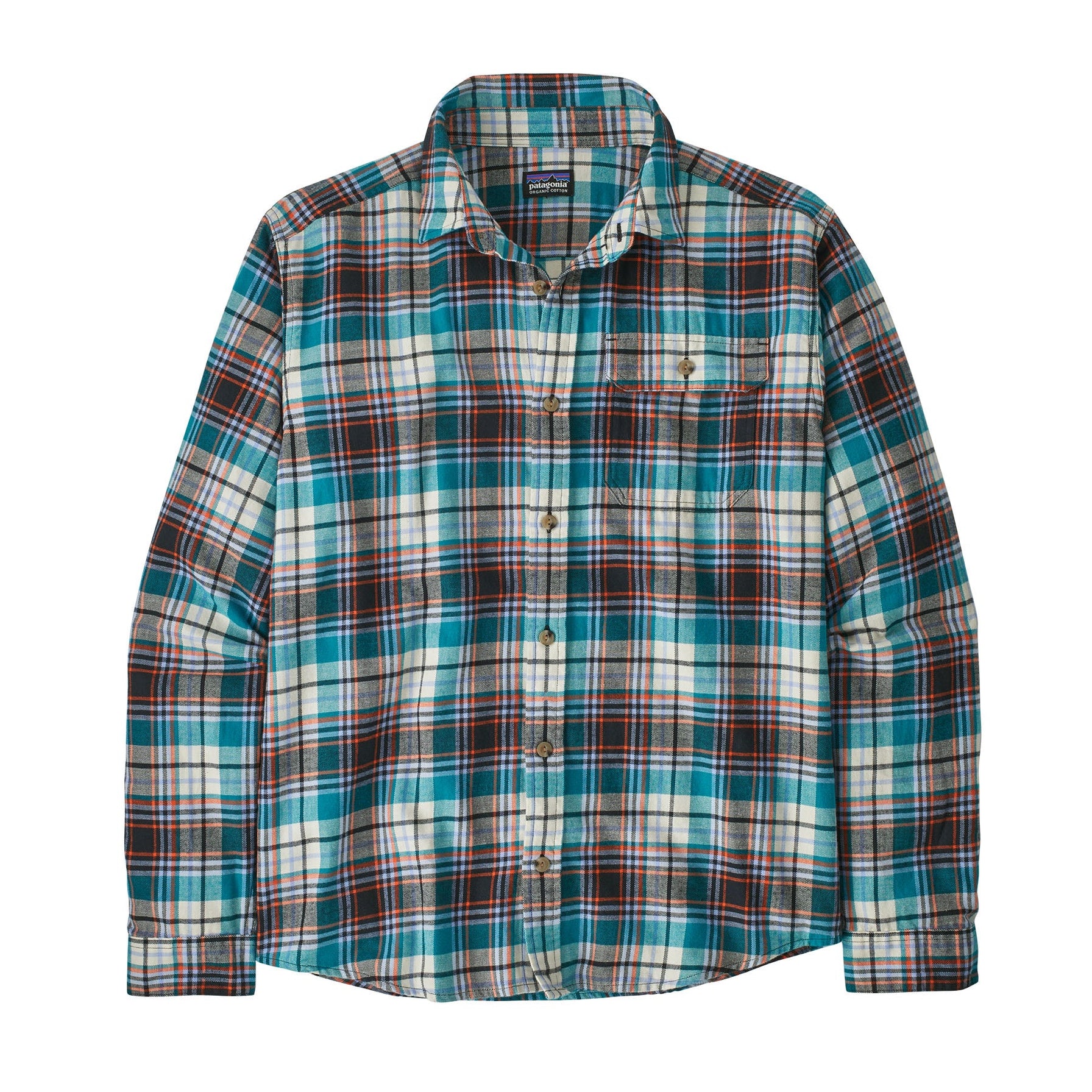 Mens Long-sleeved Lightweight Fjord Flannel Shirt– Gone.